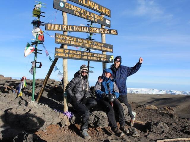 Climb Kilimanjaro Machame Route with Adventure Peaks Expeditions ...