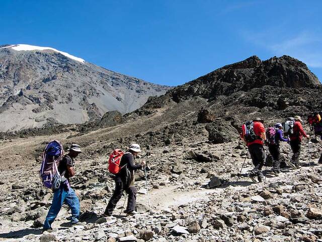 Climb Kilimanjaro Machame Route with Adventure Peaks Expeditions ...