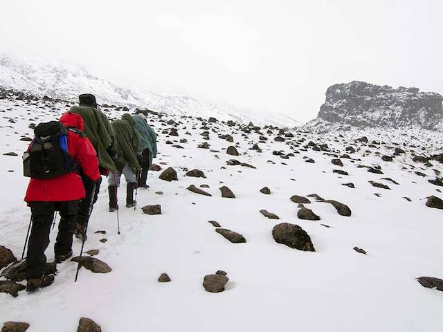 Climb Kilimanjaro Machame Route with Adventure Peaks Expeditions ...